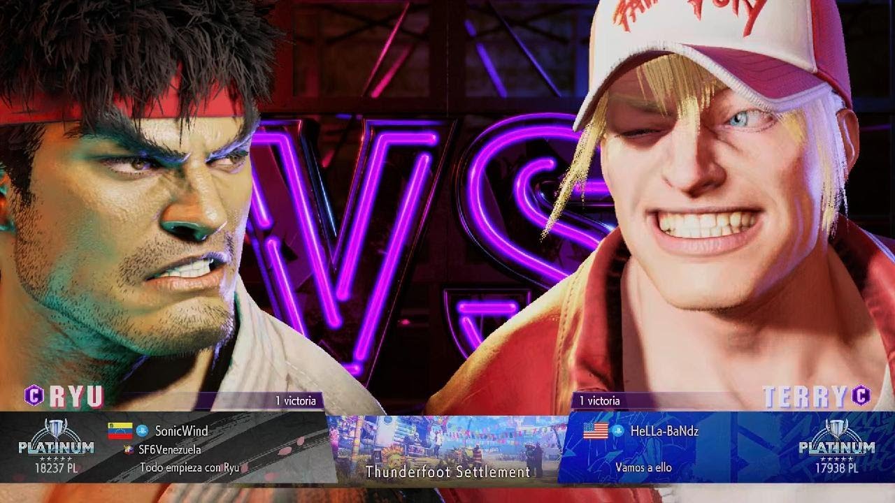 Street Fighter 6 º Ryu vs Terry Ranked match - YouTube