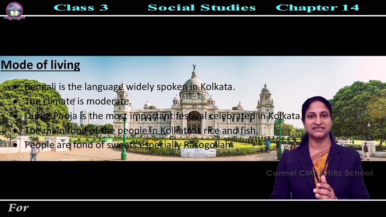 Class 3 Social Studies Chapter 14 Kolkata - YouTube