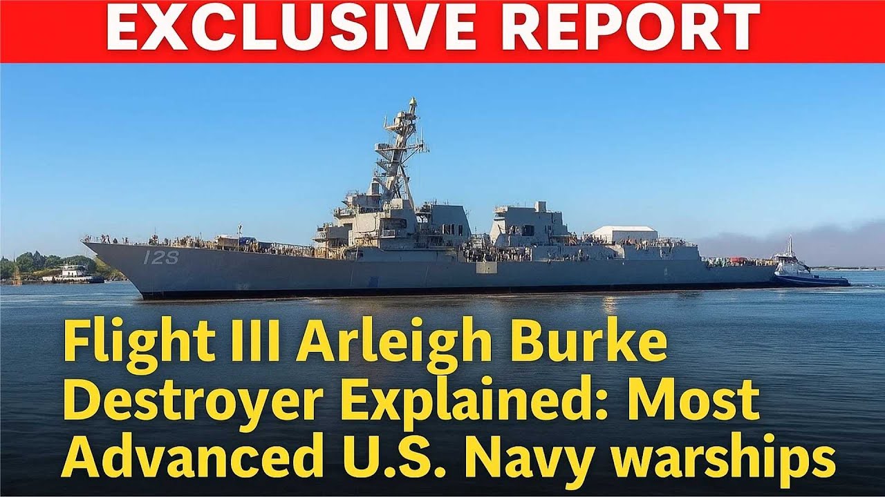 Exclusive Report: Flight III Arleigh Burke Destroyer Explained Most ...
