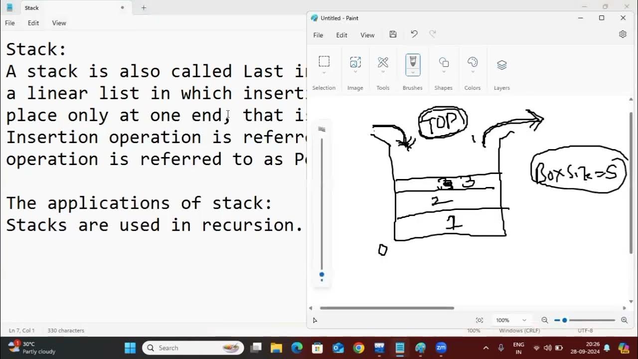 Stack & Applications of Stack in Data Structures || Coding Classes - YouTube