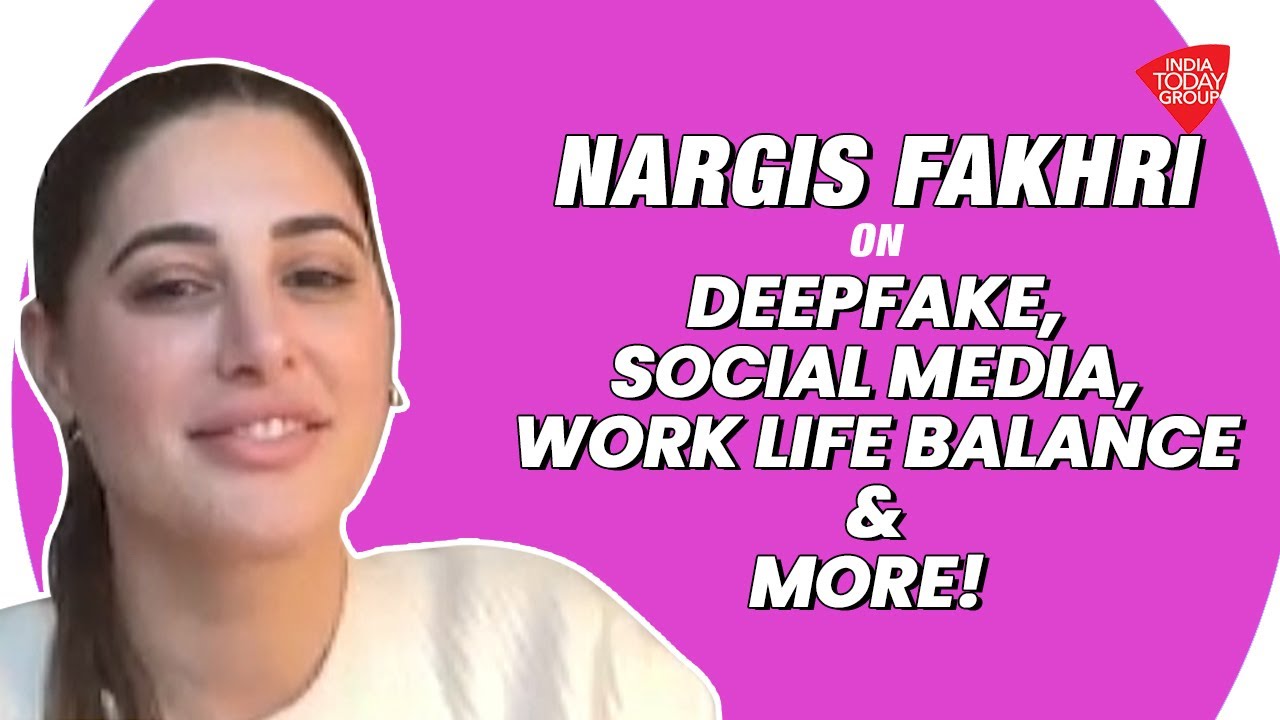 Nargis Fakhri On Deepfake, Social Media, Work Life Balance & More! - YouTube