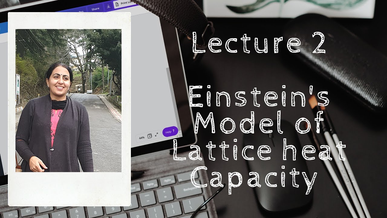 Lecture 2: Einstein's Model of Lattice heat Capacity - YouTube