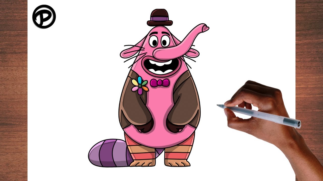 HOW TO DRAW BING BONG FROM INSIDE OUT - YouTube