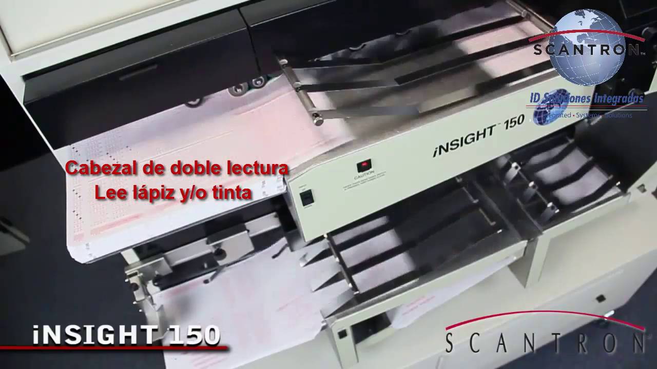 Insight 150 - Scantron México. Lector de marcas ópticas OMR ICR OCR ...