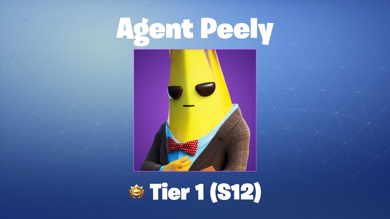 Agent Peely | Fortnite Outfit/Skin - YouTube
