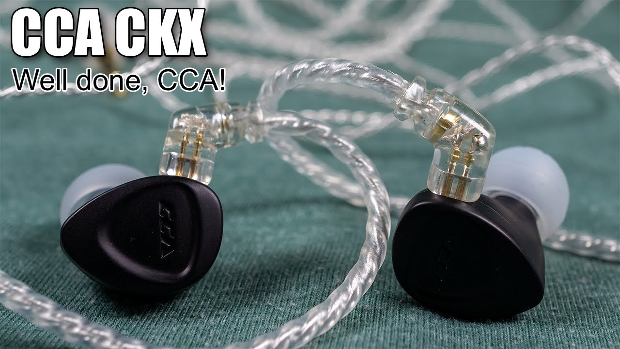 CCA CKX hybrid earphones review - YouTube