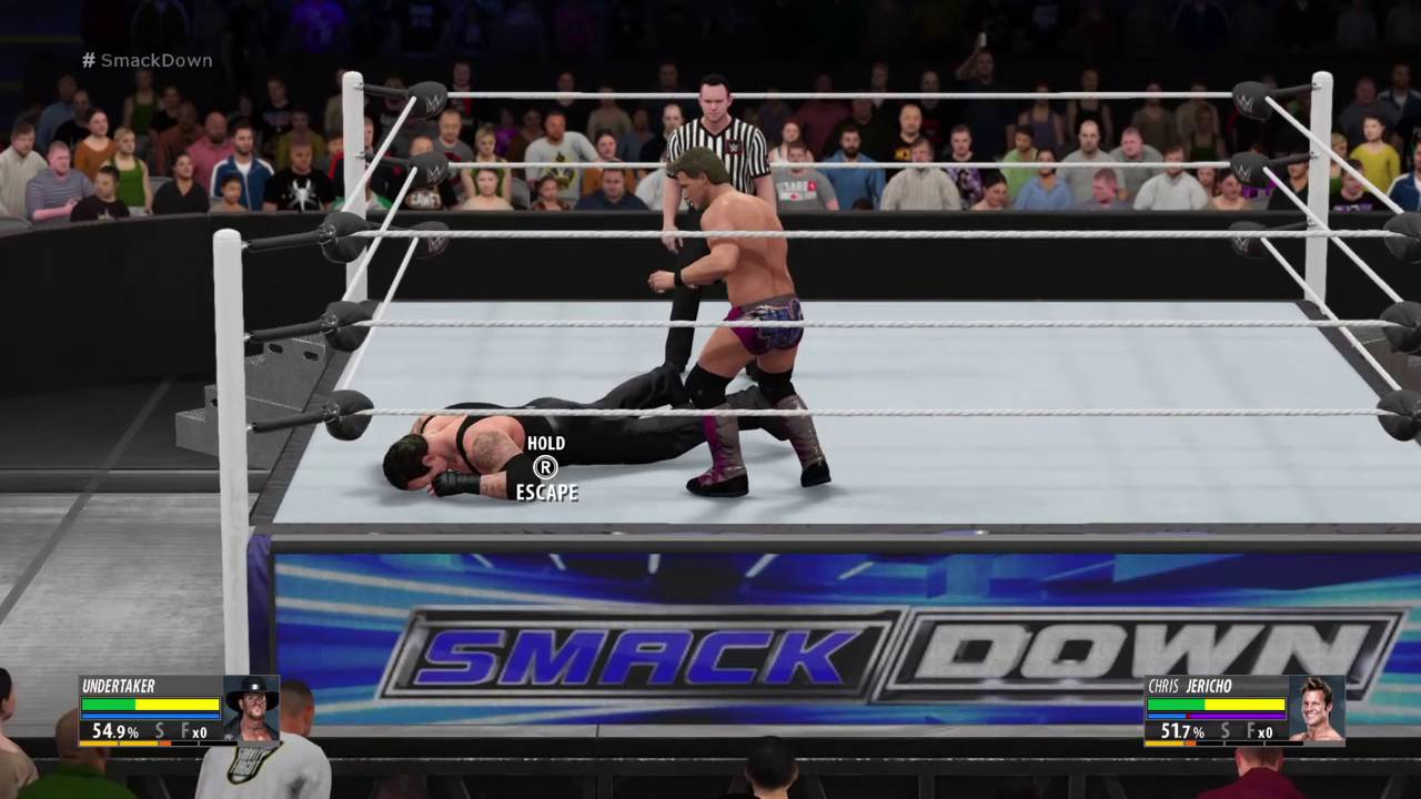 Undertaker (C) Vs Y2J | Non-Title Match | Smackdown! (WWE 2K16) - YouTube
