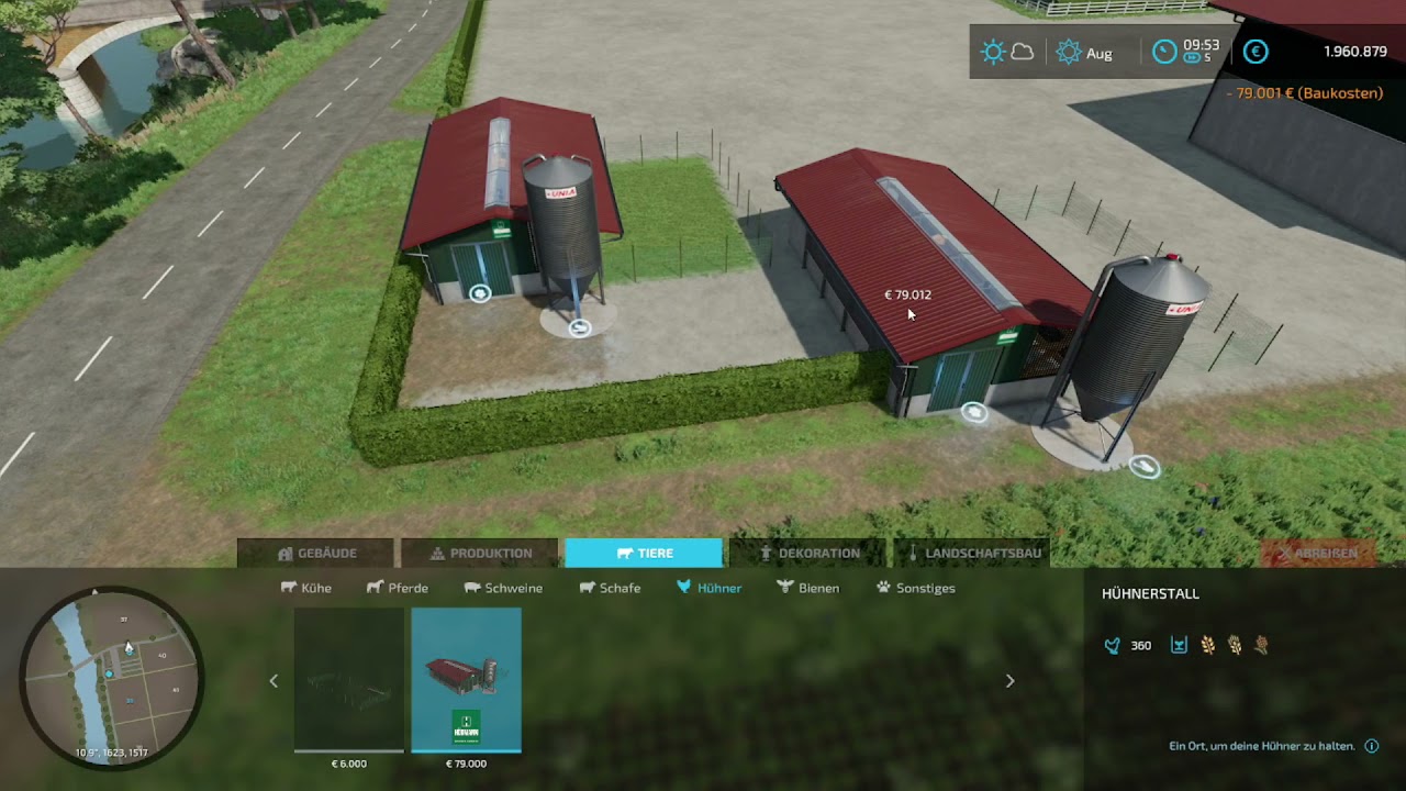 LS22 #002 Hof erstellen Teil 2 | Projekt Frankreich - YouTube