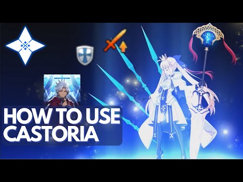 How to use Castoria - NP Levels and How she affects other units! - YouTube