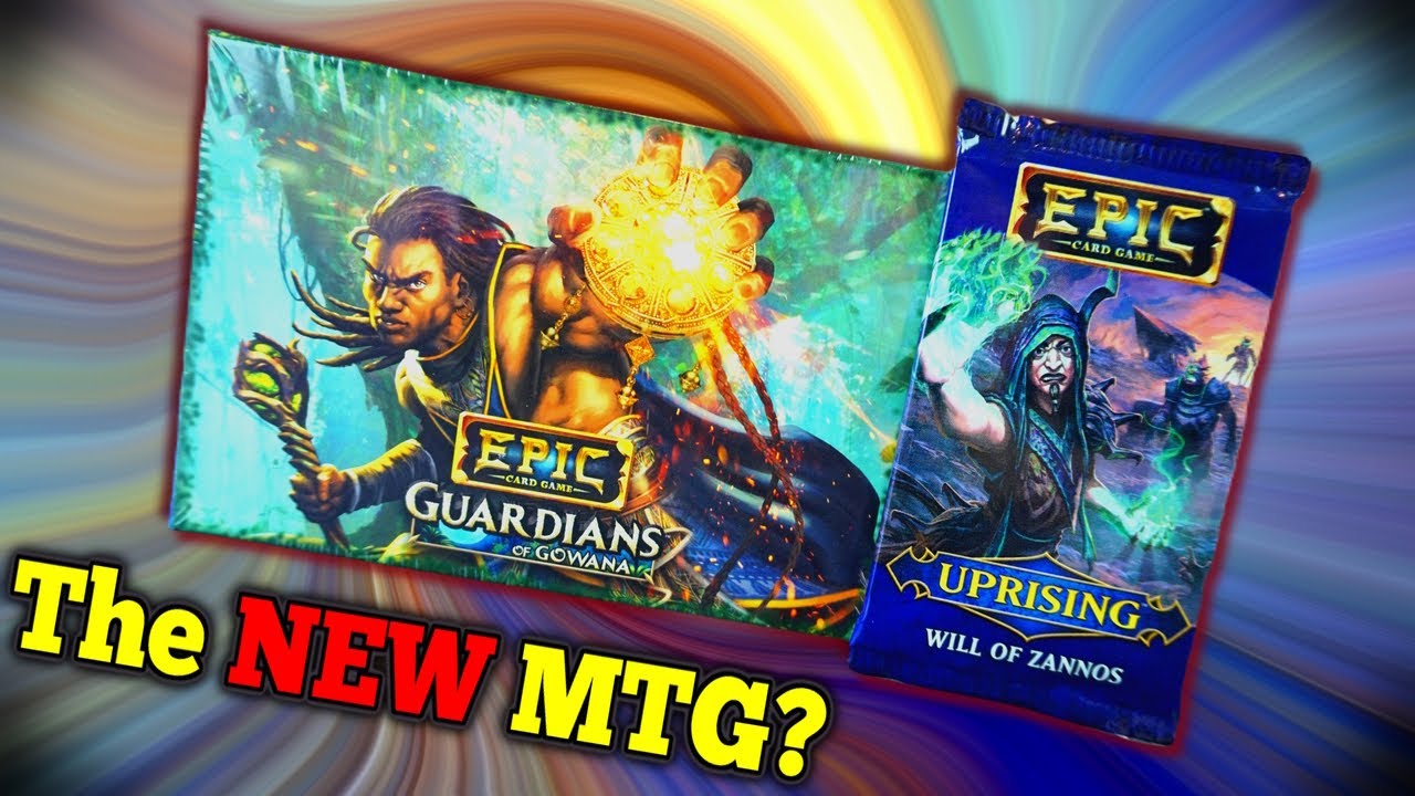 The *New* MTG? - EPIC Card Game, First Look - YouTube