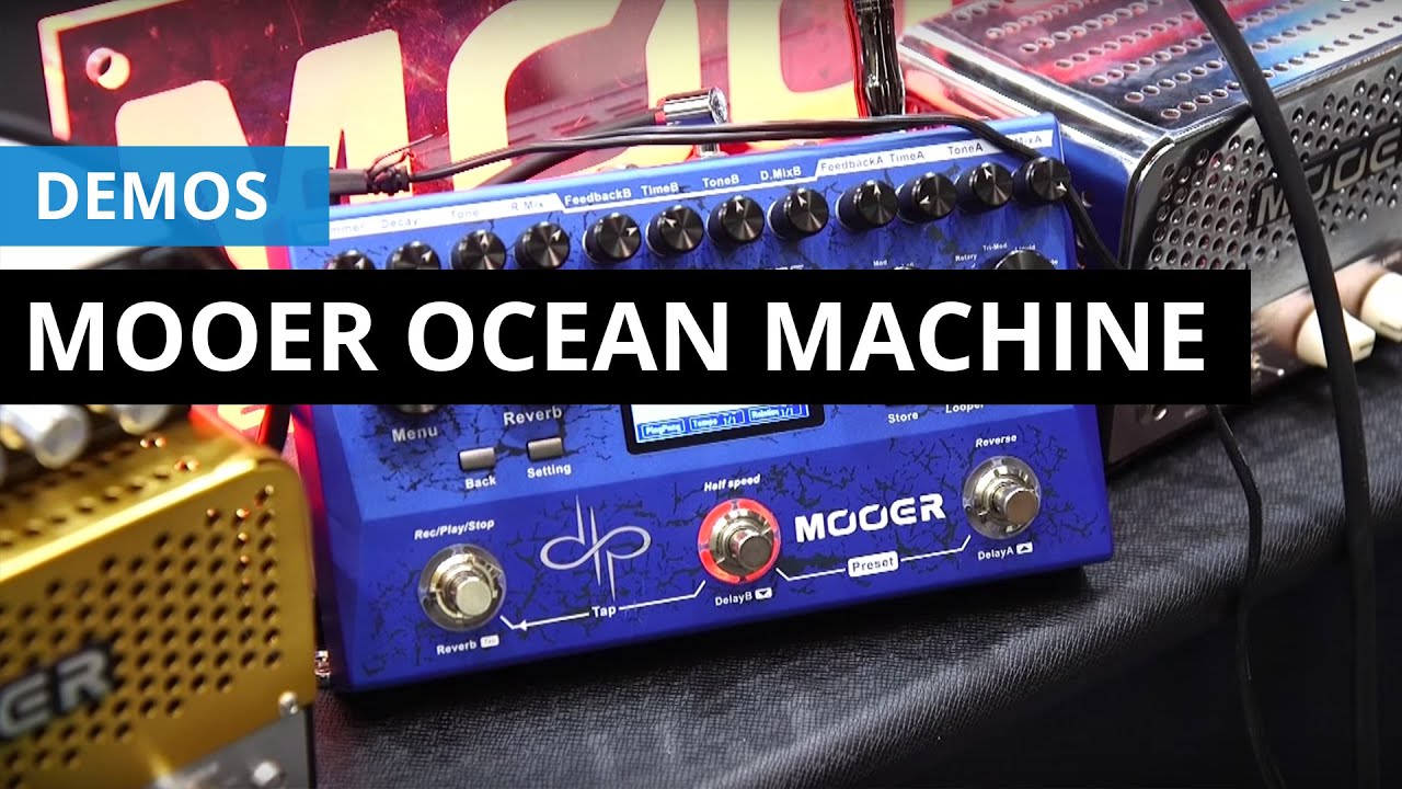 Un vistazo al pedal Mooer Ocean Machine (signature Devin Townsend ...