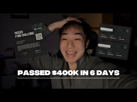 I passed a 400k FTMO phase one in 6 days | Weekly Vlog #2 - YouTube