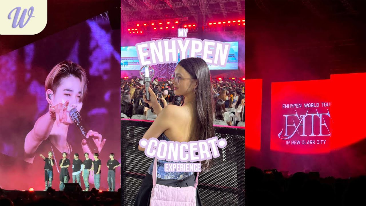 [enhypen concert vlog] fate in new clark city | Waynona Collings - YouTube