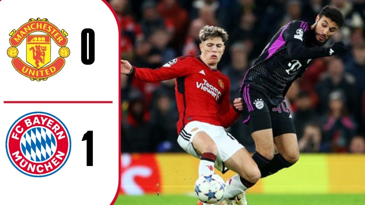 Manchester United Vs Bayern Munchen 0-1 | Highlight UCL - YouTube