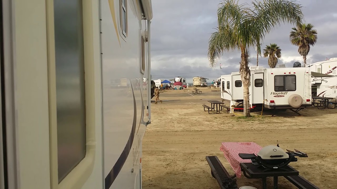 Camping at Camp Pendleton - YouTube