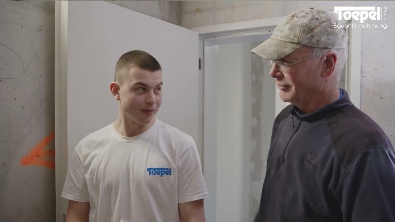 Ausbildung zum Fliesen-, Platten- und Mosaikleger (m/w/d) bei Toepel Bau - YouTube