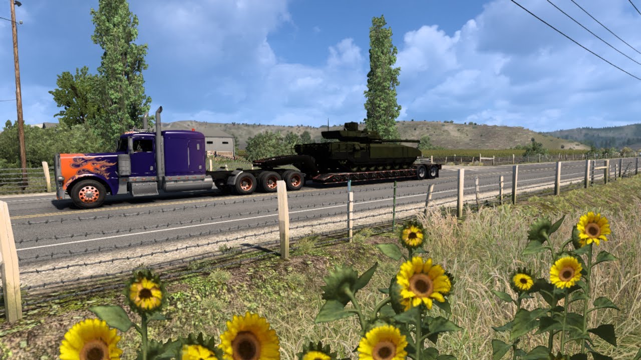 ATS | American Truck Simulator | Special Transport | Heavy Cargo | Long ...