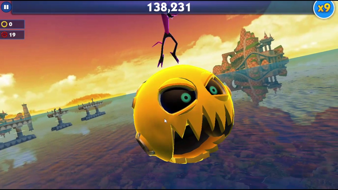 Sonic Dash episode 3: my new high score and zazz boss - YouTube