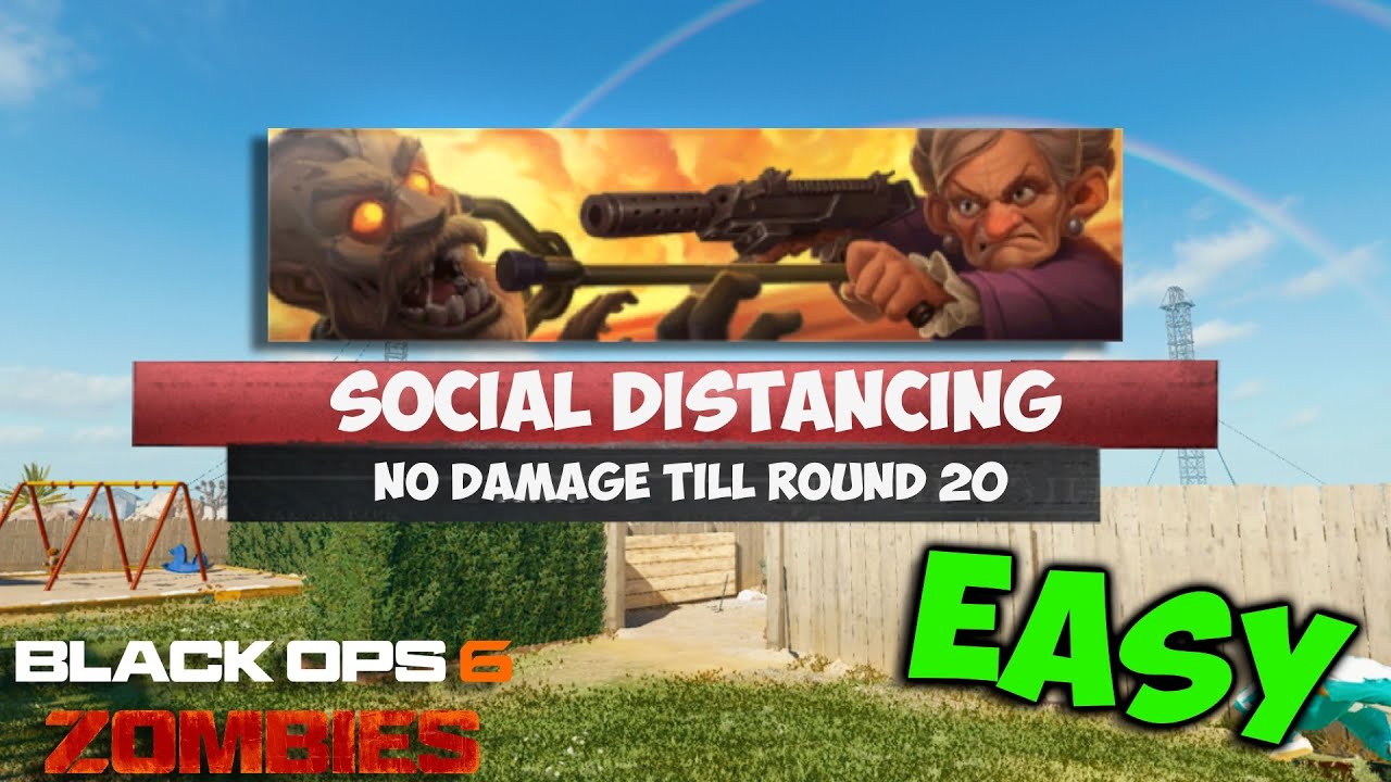 *SOCIAL DISTANCING* Is NOW EXTREMELY EASY! (BO6 Zombies) - YouTube