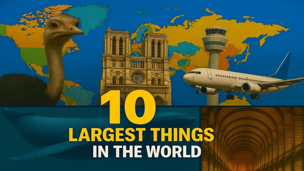 10 Giant Things That Are the Largest on the Planet - YouTube