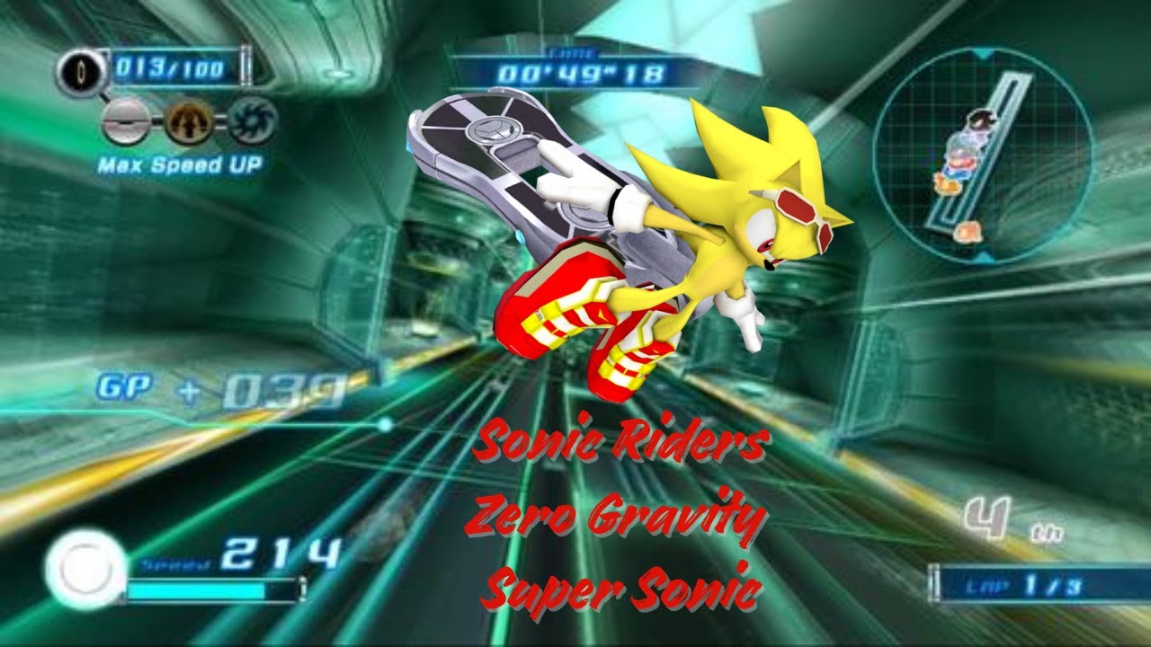 SONIC RIDERS / SUPER SONIC . CANAL DO BERNARDINHO. - YouTube
