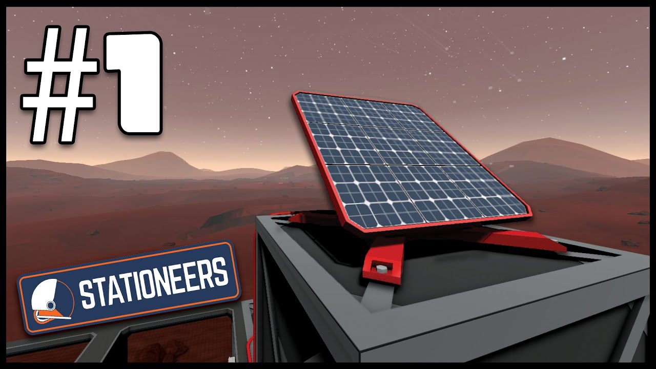 The First Man on Mars | Stationeers Mars Colonisation - YouTube