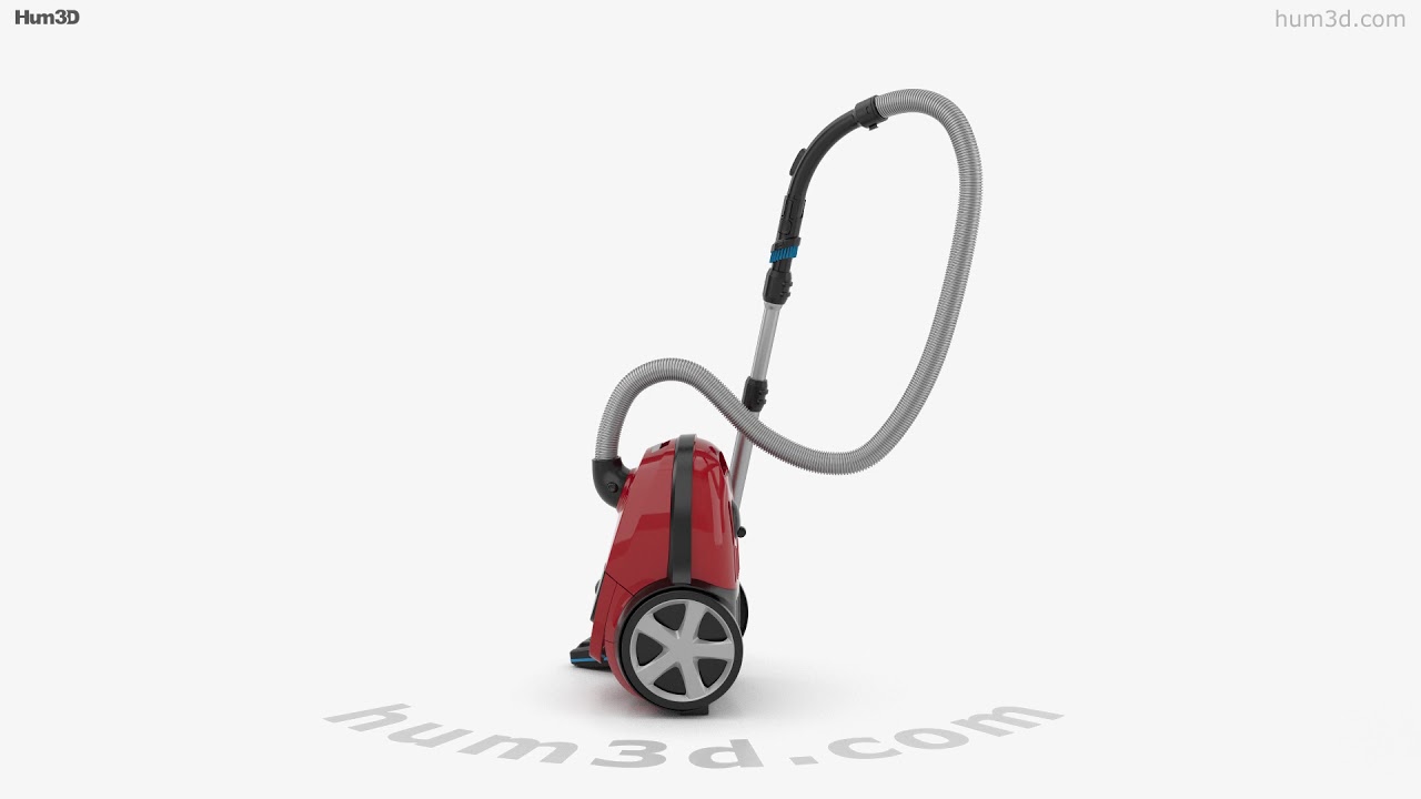 Generic Vacuum Cleaner 3D model by 3DModels.org - YouTube