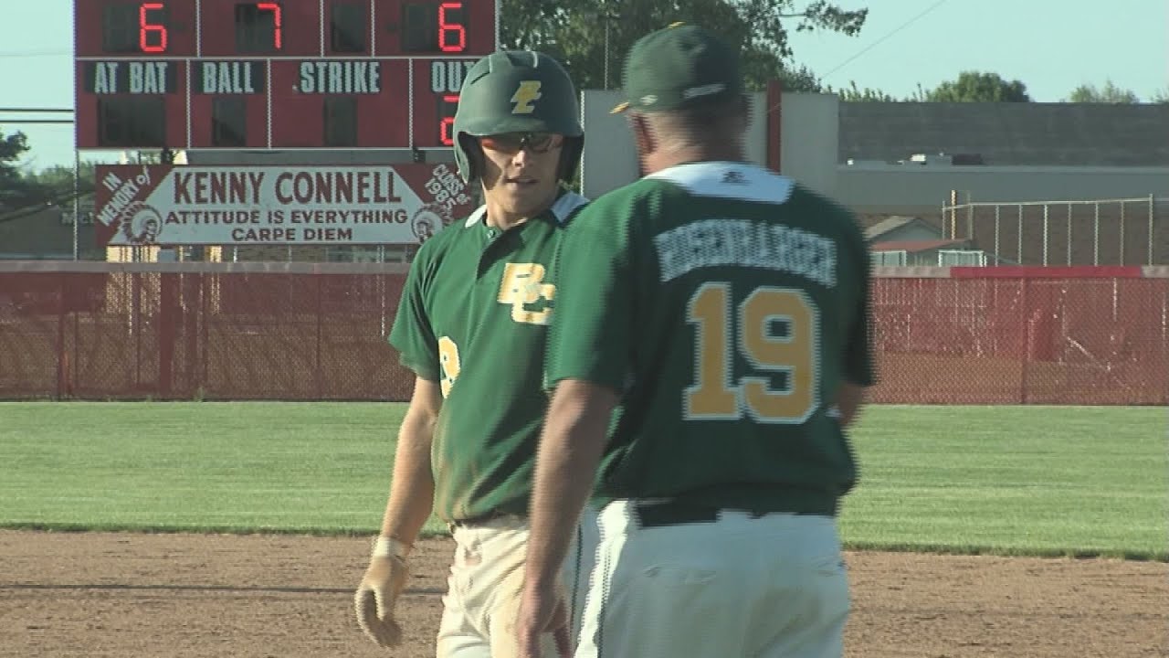 Northwestern vs Benton Central Sectional Baseball - YouTube