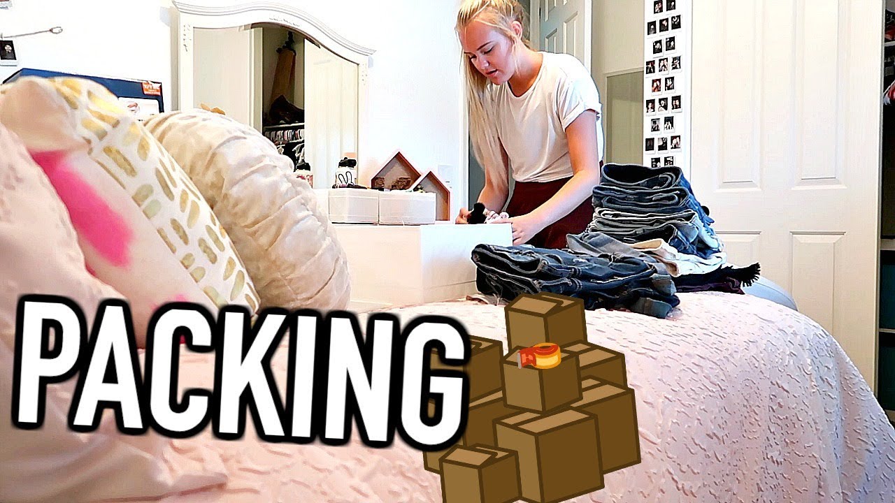Pack With Me For COLLEGE | Packing For College - YouTube