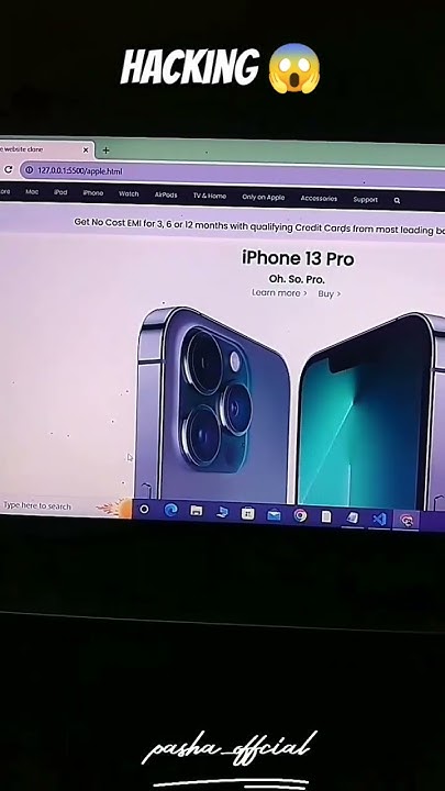 apple website clone 👀💪#youtubeshorts #coding #coding #hacking #khesarilalyadav #codinglife # ...
