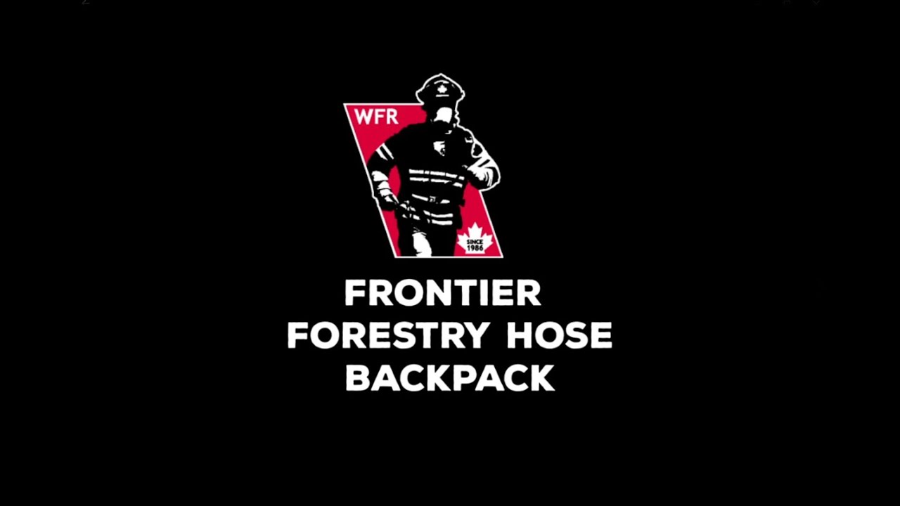 Frontier Forestry Hose Backpack - YouTube