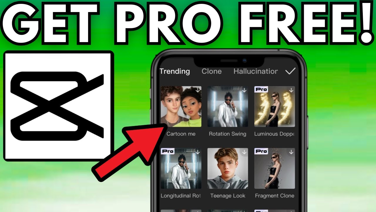 How to Download Capcut PRO Version for FREE on phone - YouTube