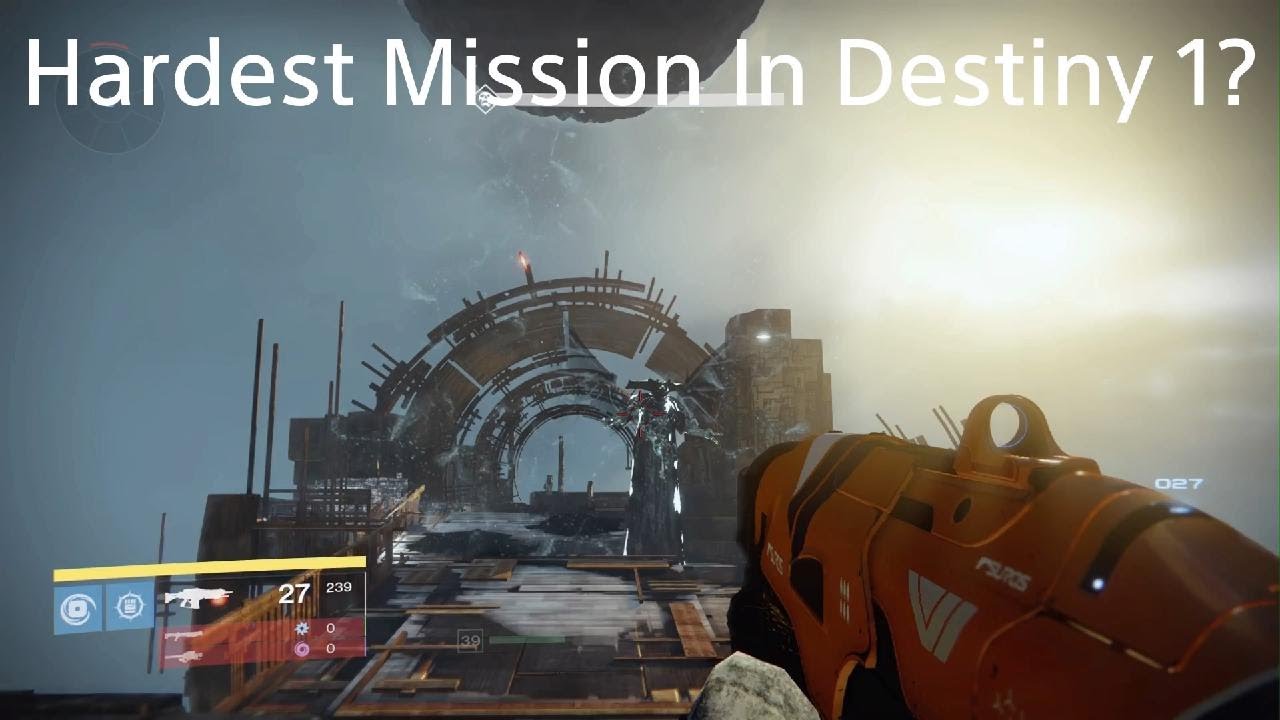 TOUGH SOLO MISSION DESTINY PLAYTHROUGH - YouTube