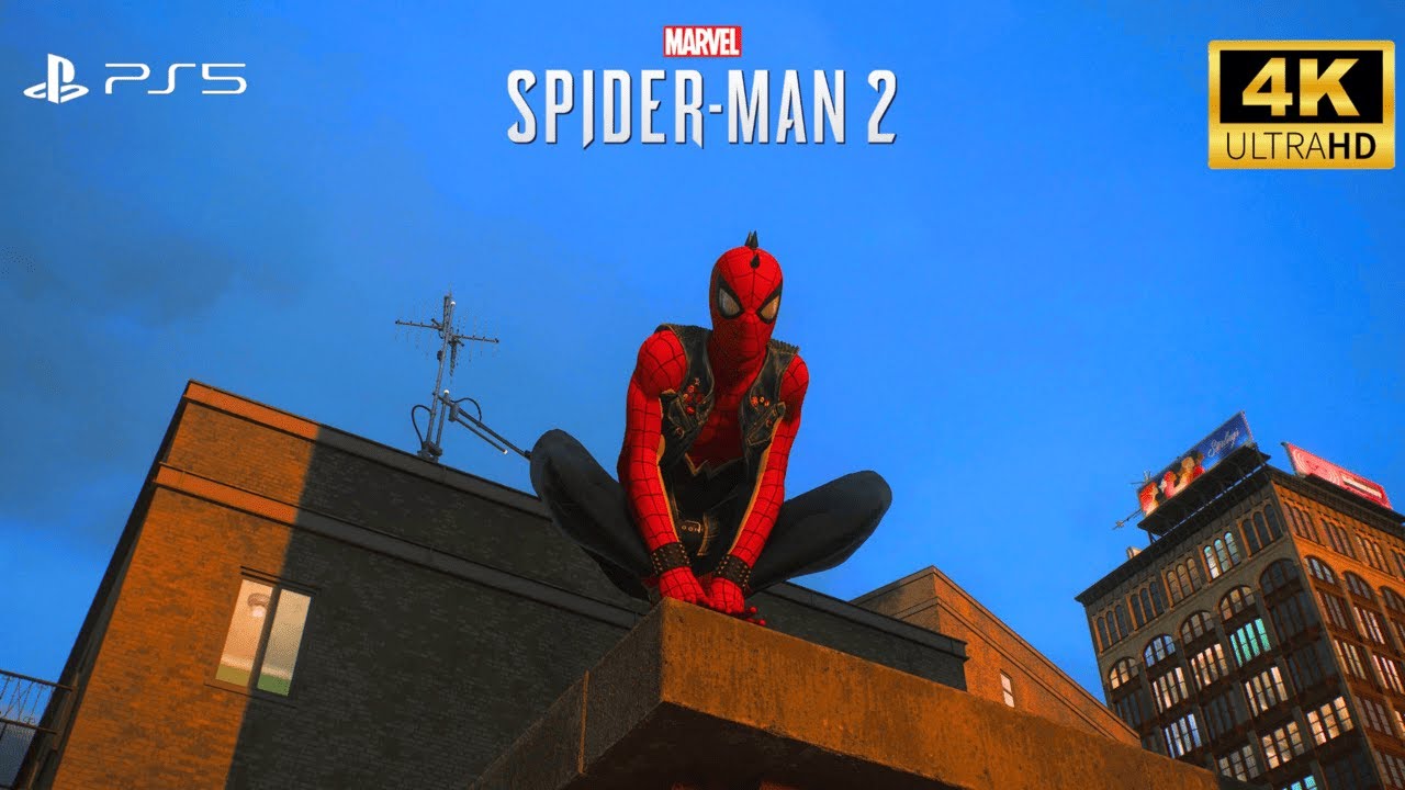 Marvel's Spider-Man 2 (PS5) 4K 60FPS HDR Spider-Punk Suit Gameplay ...