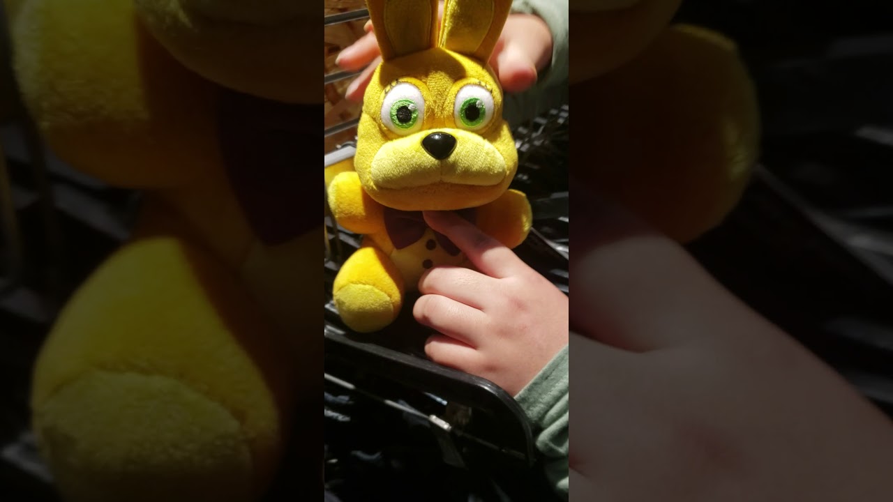 Spring bonnie plush - YouTube