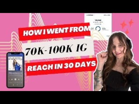 [131] From 70k to 100k+ Instagram Reach in 30 Days: Hairstylists Guide ...