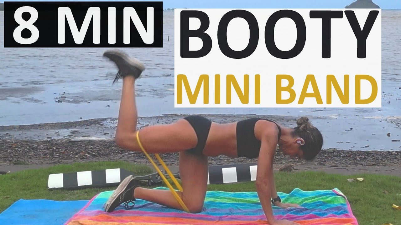 8 Min Mini Band Round Booty Workout Youtube