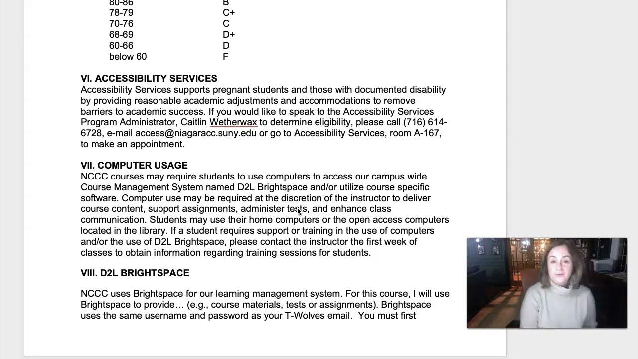 Spring 2024 Web class syllabus - YouTube