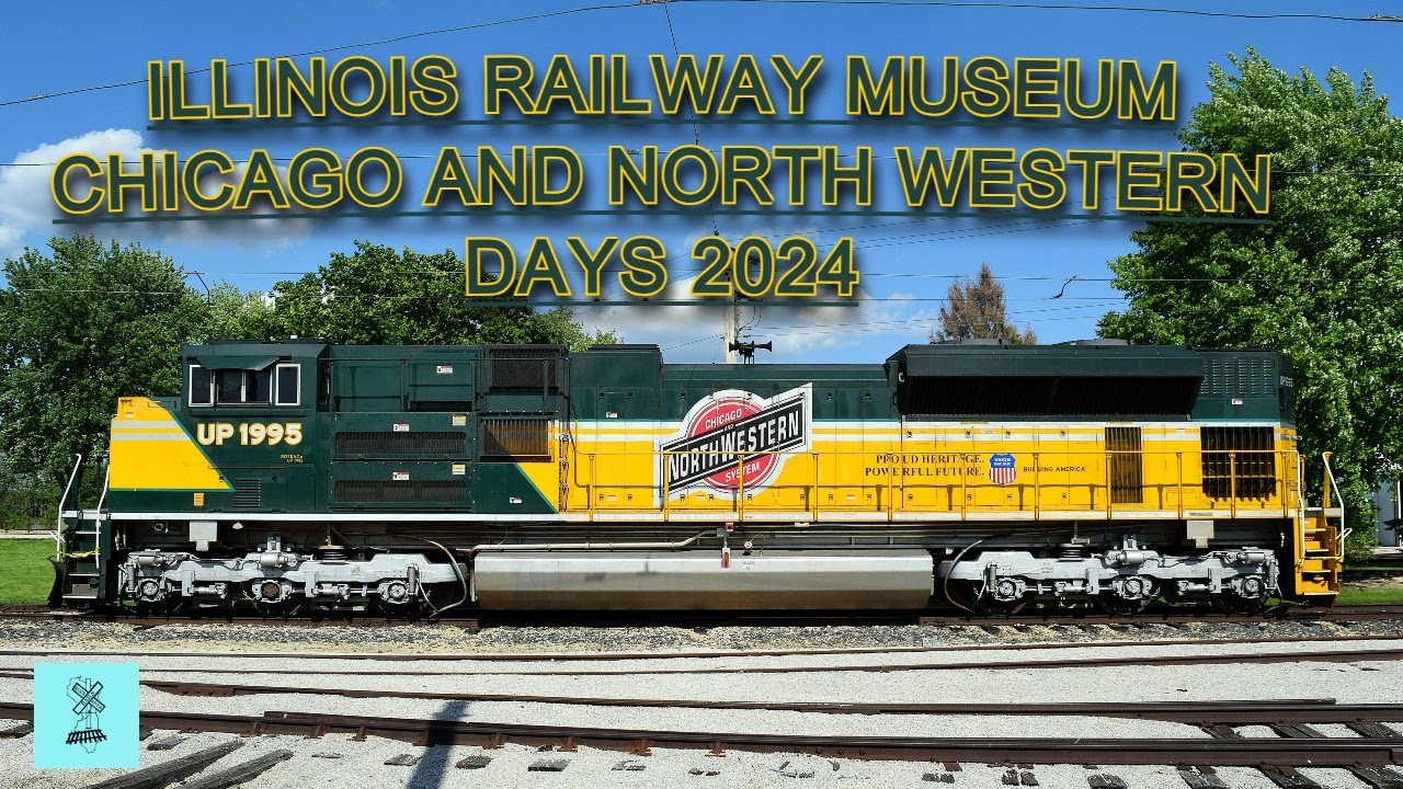 Illinois Railway Museum CNW Days 2024 - YouTube