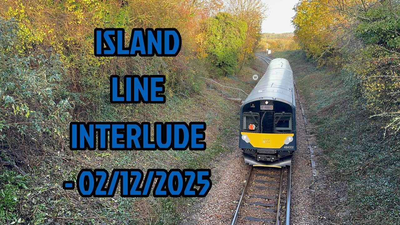 Island Line Interlude: SWR Class 484’s in action - December 2025 - YouTube