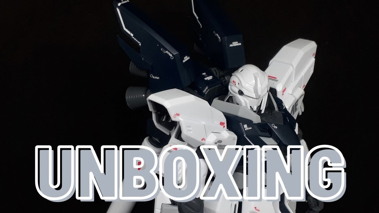 DABAN MG 1/100 Sinanju Stein ver. KA [Unboxing] - YouTube