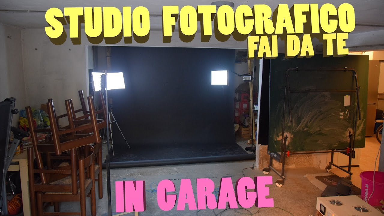 Struttura per set fotografico FAI DA TE! - YouTube
