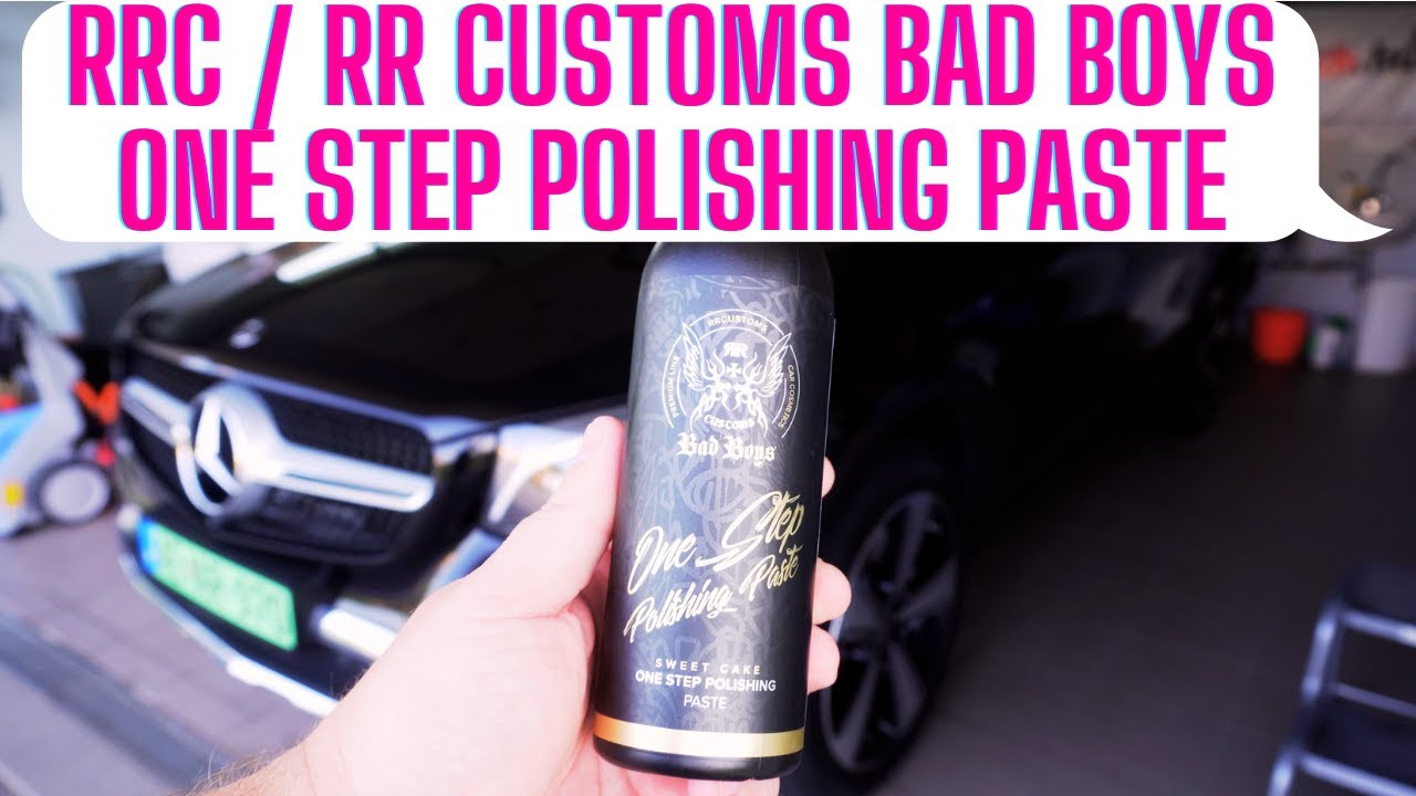 RRC / RR Customs Bad Boys One Step Polishing Paste test - EN - YouTube