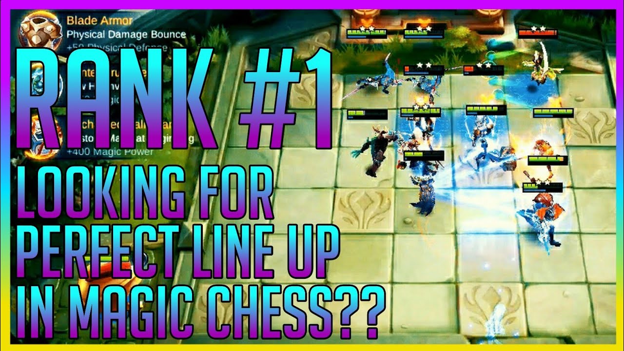 HOW TO PLAY MAGIC CHESS? | PERFECT LINE UP | RANK #1 | MLBB - YouTube