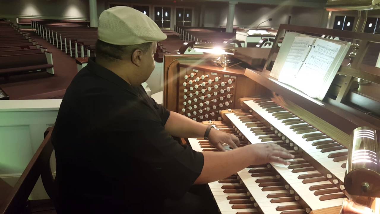 Marcus works trumpet voluntary pipe organ - YouTube