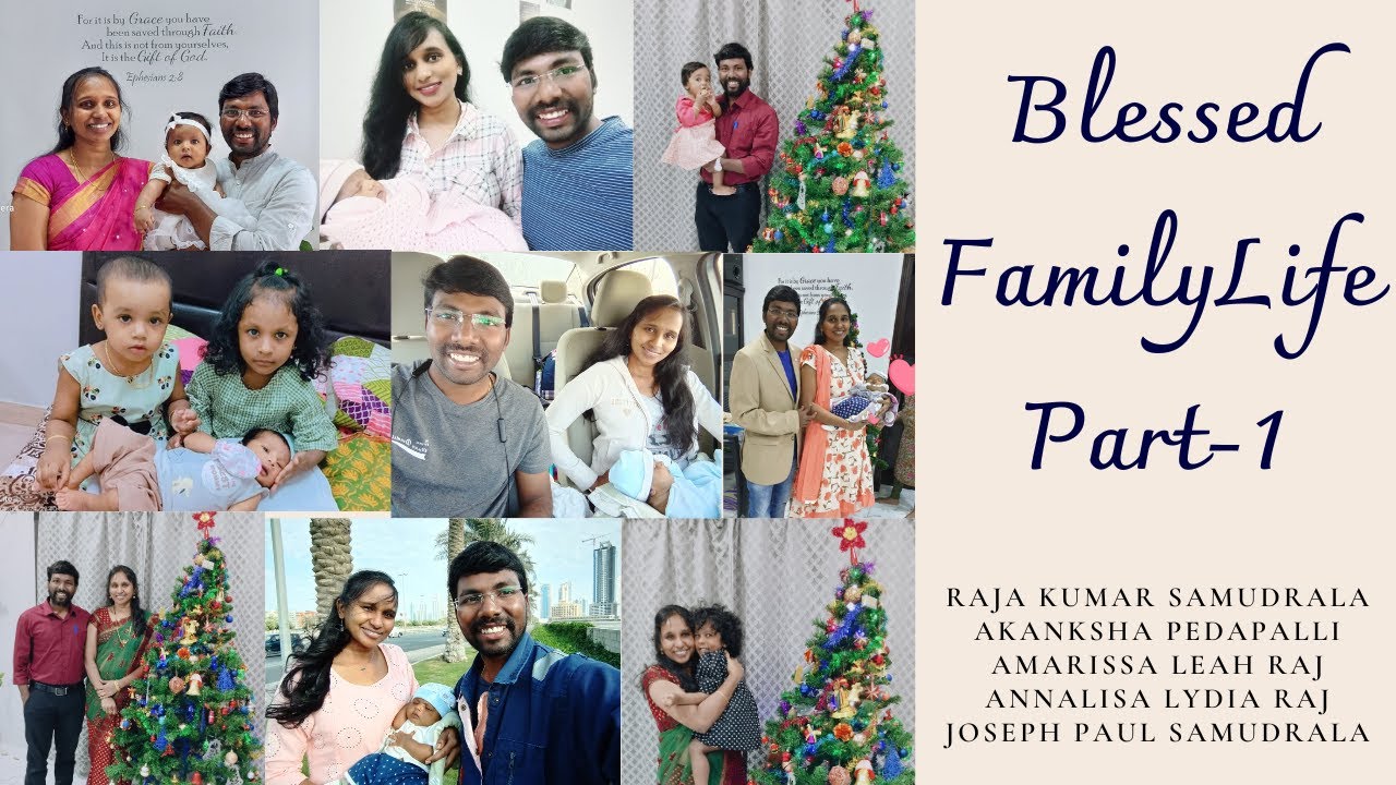 Blessed Family Life Part-1 in Telugu ||| Bro. Raja Kumar Samudrala ...