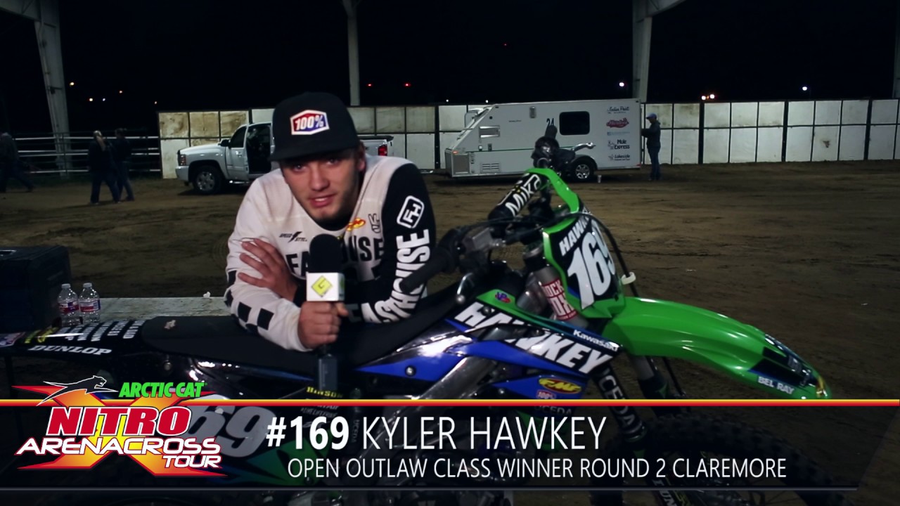 Rider Spotlight: Kyler Hawkey | Open Outlaw | Claremore Arenacross ...