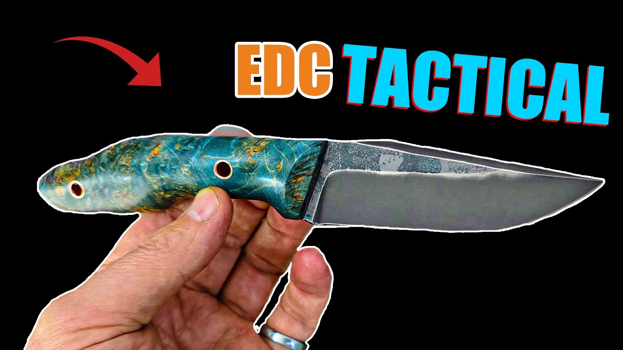 I'm Making The Reliable EDC TACTICAL Knife fixed blade - Fullmetall ...