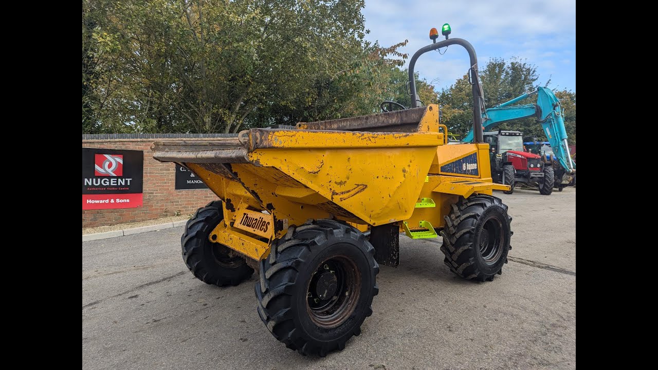 THWAITES 6 TONNE DUMPER WALKAROUND VIDEO - YouTube