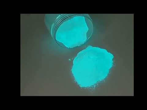 Karanlıkta Parlayan Toz boya UV Pigment www.epoxymalzeme.com #fosfor  #epoksikolye #epoksitasarım